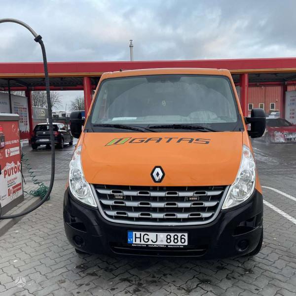 Orange Renault Master 2014 in Kaunas, with an engine capacity of 2.30 L and mileage of 213 thousand km for 8833 €, photo 6 on AUTOMOTO.COM.LV