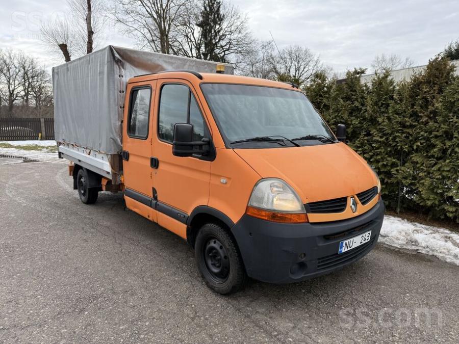 Orange Renault Master 2008 in Riga, with an engine capacity of 2.50 L and mileage of 395 thousand km for 3500 €, photo 1 on AUTOMOTO.COM.LV