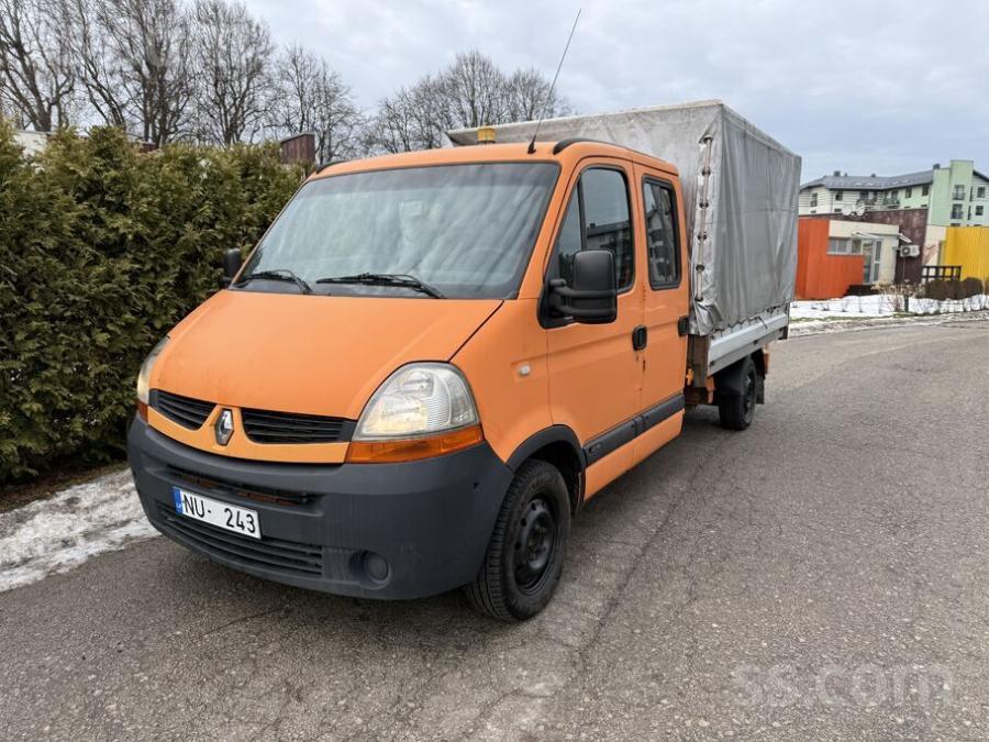 Orange Renault Master 2008 in Riga, with an engine capacity of 2.50 L and mileage of 395 thousand km for 3500 €, photo 3 on AUTOMOTO.COM.LV