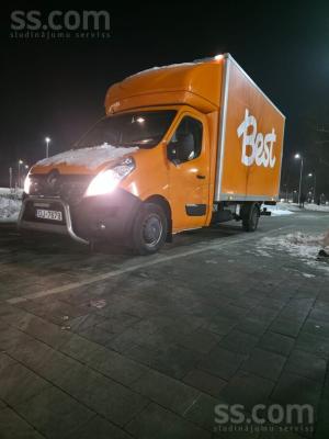 Orange Renault Master 2018 in Riga, with an engine capacity of 2.30 L and mileage of 235 thousand km for 10500 €, photo  on AUTOMOTO.COM.LV