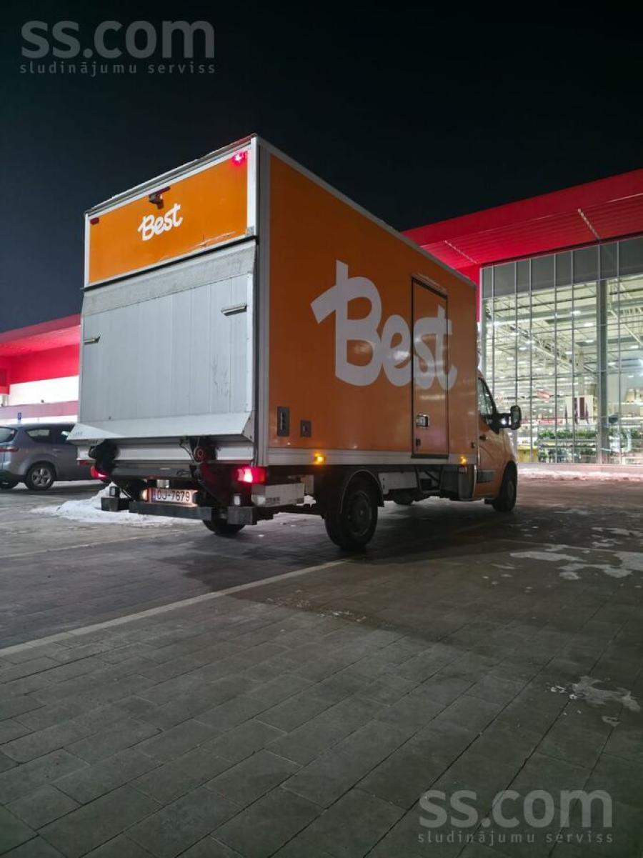 Orange Renault Master 2018 in Riga, with an engine capacity of 2.30 L and mileage of 235 thousand km for 10500 €, photo 3 on AUTOMOTO.COM.LV