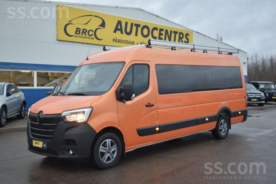 Orange Renault Master 2023 in Riga, with an engine capacity of 2.30 L and mileage of 20 thousand km for 29500 €, photo 1 on AUTOMOTO.COM.LV