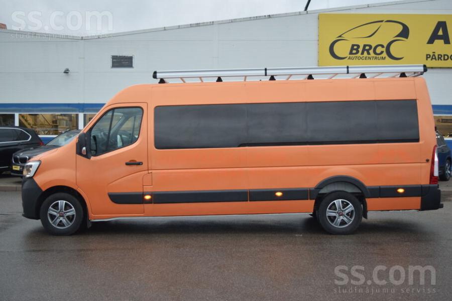 Orange Renault Master 2023 in Riga, with an engine capacity of 2.30 L and mileage of 20 thousand km for 29500 €, photo 3 on AUTOMOTO.COM.LV