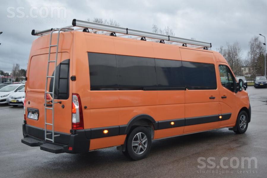 Orange Renault Master 2023 in Riga, with an engine capacity of 2.30 L and mileage of 20 thousand km for 29500 €, photo 9 on AUTOMOTO.COM.LV