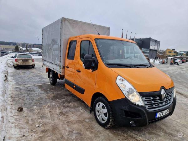 Orange Renault Master 2017 in Vilnius, with an engine capacity of 2.30 L and mileage of 183 thousand km for 8500 €, photo 2 on AUTOMOTO.COM.LV