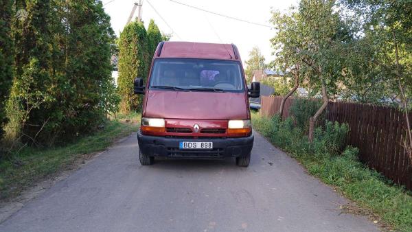 Sarkans Renault Master 1998 Viļņa, ar dzinēja tilpumu 2.80 L un nobraukumu 500 tūkst. km par 700 €, foto 3 vietnē AUTOMOTO.COM.LV