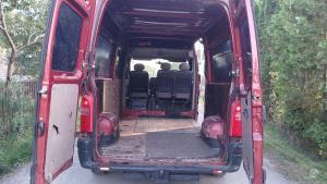 Sarkans Renault Master 1998 Viļņa, ar dzinēja tilpumu 2.80 L un nobraukumu 500 tūkst. km par 700 €, foto 6 vietnē AUTOMOTO.COM.LV