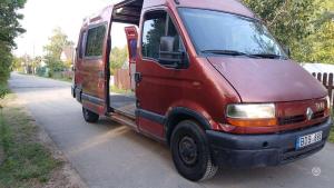 Sarkans Renault Master 1998 Viļņa, ar dzinēja tilpumu 2.80 L un nobraukumu 500 tūkst. km par 700 €, foto 7 vietnē AUTOMOTO.COM.LV