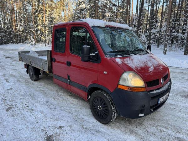 Sarkans Renault Master 2005 Viļņa, ar dzinēja tilpumu 2.49 L un nobraukumu 391 tūkst. km par 2000 €, foto 4 vietnē AUTOMOTO.COM.LV