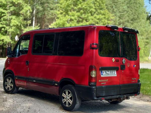 Sarkans Renault Master 2006 Radviliškis, ar dzinēja tilpumu 2.50 L un nobraukumu 392 tūkst. km par 3100 €, foto 5 vietnē AUTOMOTO.COM.LV