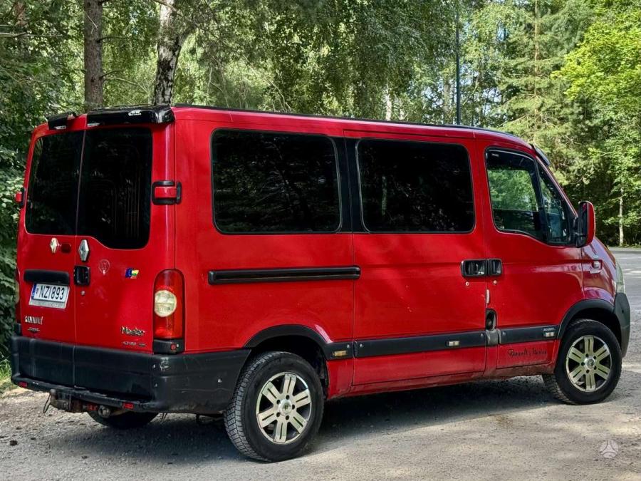 Sarkans Renault Master 2006 Radviliškis, ar dzinēja tilpumu 2.50 L un nobraukumu 392 tūkst. km par 3100 €, foto 9 vietnē AUTOMOTO.COM.LV