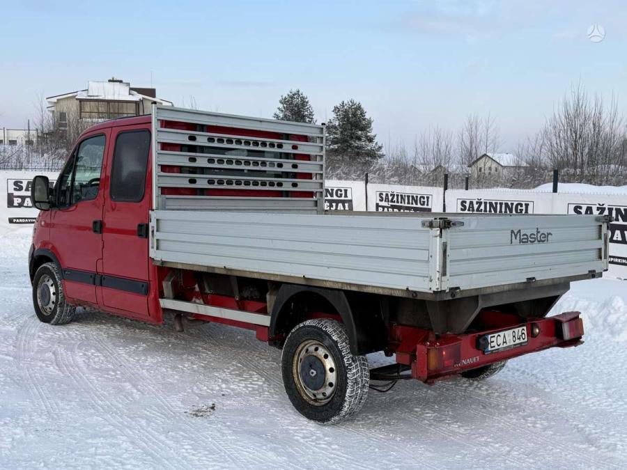 Sarkans Renault Master 2008 Viļņa, ar dzinēja tilpumu 2.00 L un nobraukumu 350 tūkst. km par 3000 €, foto 6 vietnē AUTOMOTO.COM.LV
