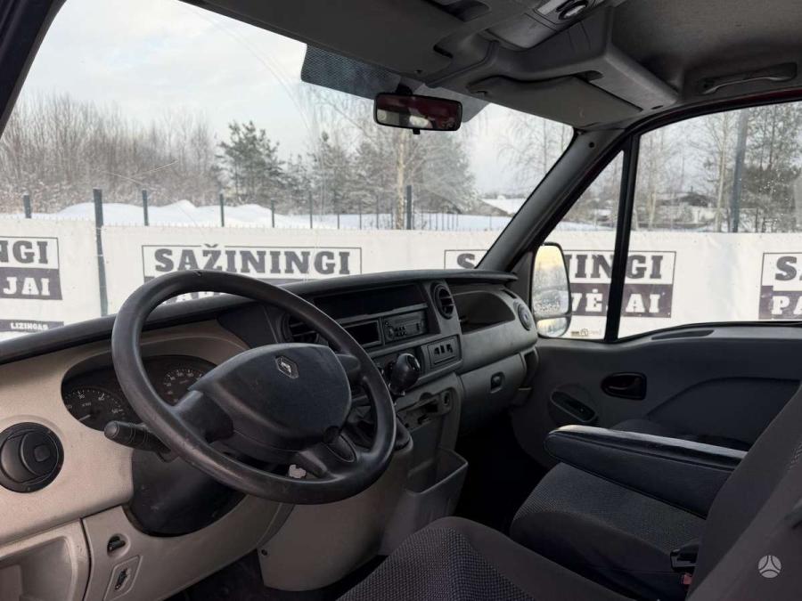 Sarkans Renault Master 2008 Viļņa, ar dzinēja tilpumu 2.00 L un nobraukumu 350 tūkst. km par 3000 €, foto 12 vietnē AUTOMOTO.COM.LV
