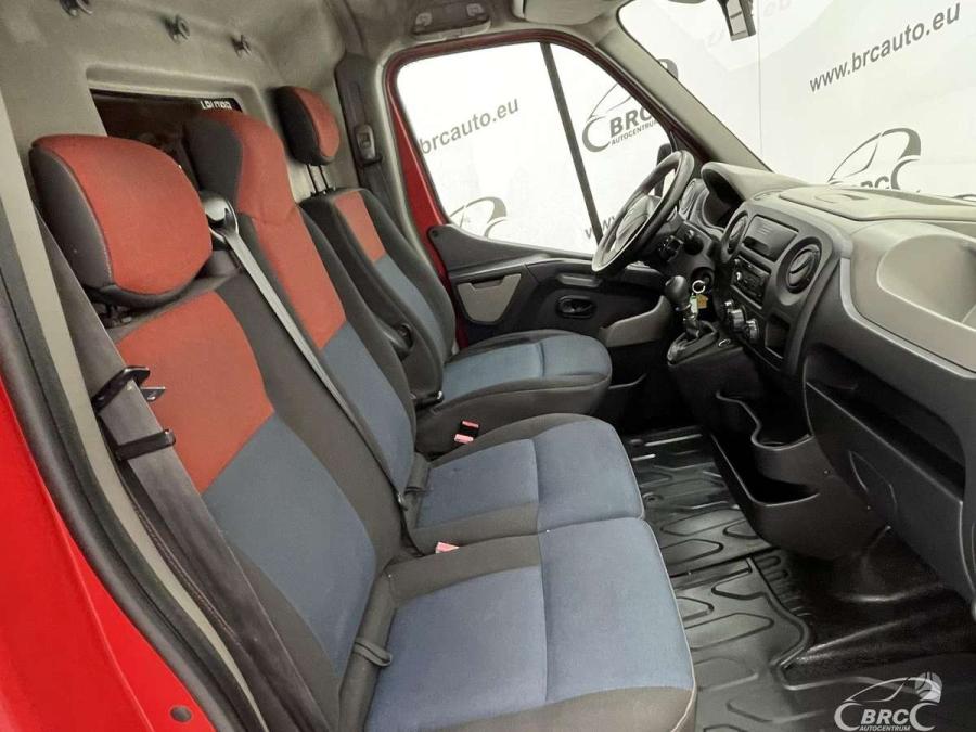 Red Renault Master 2012 in Vilnius, with an engine capacity of 2.30 L and mileage of 322 thousand km for 4900 €, photo 6 on AUTOMOTO.COM.LV
