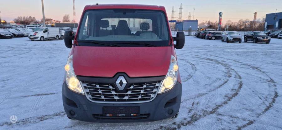 Red Renault Master 2015 in Marijampole, with an engine capacity of 2.30 L and mileage of 24 thousand km for 7450 €, photo 2 on AUTOMOTO.COM.LV