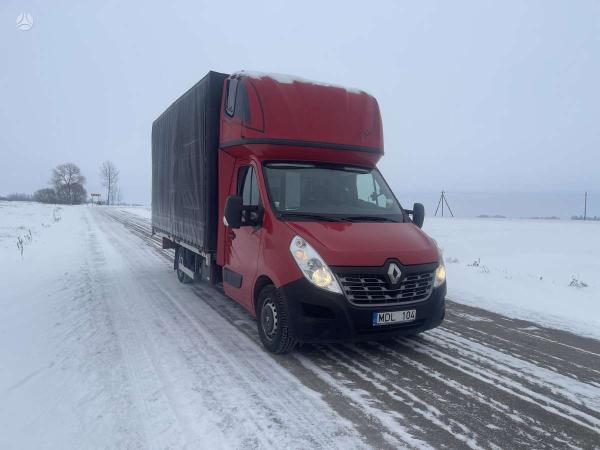 Red Renault Master 2019 in Jurbarkas, with an engine capacity of 2.31 L and mileage of 699 thousand km for 10527 €, photo 2 on AUTOMOTO.COM.LV