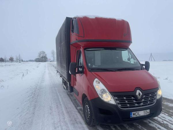 Red Renault Master 2019 in Jurbarkas, with an engine capacity of 2.31 L and mileage of 699 thousand km for 10527 €, photo 5 on AUTOMOTO.COM.LV
