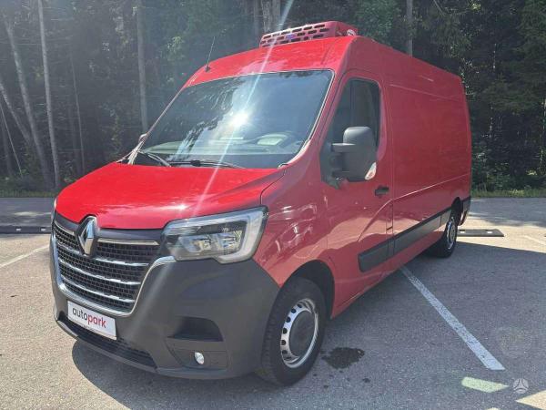 Red Renault Master 2021 in Klaipeda, with an engine capacity of 2.30 L and mileage of 118 thousand km for 16900 €, photo 1 on AUTOMOTO.COM.LV