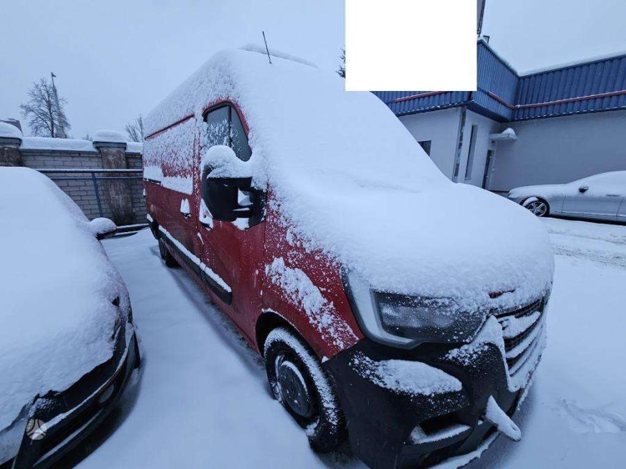 Sarkans Renault Master 2022 Anykščiai, ar dzinēja tilpumu 2.30 L un nobraukumu 122 tūkst. km par 8500 €, foto 1 vietnē AUTOMOTO.COM.LV
