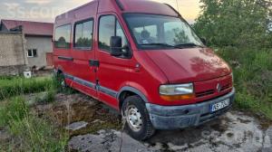 Red Renault Master 2000 in Rezekne, with an engine capacity of 2.80 L and mileage of 330 thousand km for 2400 €, photo  on AUTOMOTO.COM.LV