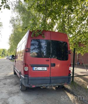 Red Renault Master 2007 in Riga, with an engine capacity of 2.50 L and mileage of 596 thousand km for 2250 €, photo 2 on AUTOMOTO.COM.LV