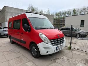 Red Renault Master 2014 in Riga, with an engine capacity of 2.30 L and mileage of 96 thousand km for 13900 €, photo  on AUTOMOTO.COM.LV