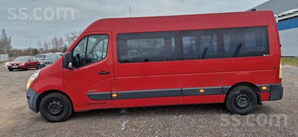 Red Renault Master 2013 in Daugavpils, with an engine capacity of 2.30 L and mileage of 446 thousand km for 9950 €, photo 2 on AUTOMOTO.COM.LV