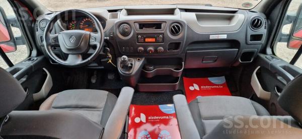Sarkans Renault Master 2013 Daugavpils, ar dzinēja tilpumu 2.30 L un nobraukumu 446 tūkst. km par 9950 €, foto 9 vietnē AUTOMOTO.COM.LV