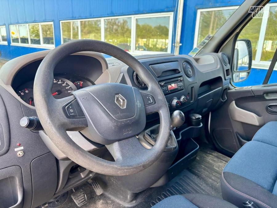 Renault Master 2015 Tauragė, ar dzinēja tilpumu 2.30 L un nobraukumu 300 tūkst. km par 9900 €, foto 11 vietnē AUTOMOTO.COM.LV