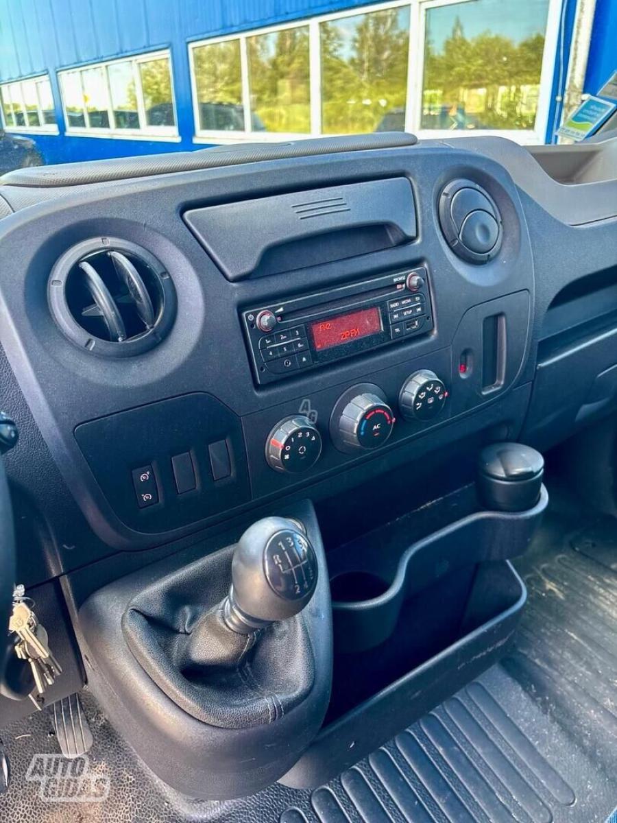Renault Master 2015 Tauragė, ar dzinēja tilpumu 2.30 L un nobraukumu 300 tūkst. km par 9900 €, foto 13 vietnē AUTOMOTO.COM.LV