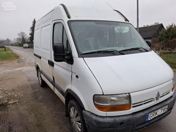 Balts Renault Master 2003 Mažeikiai, ar dzinēja tilpumu 2.50 L un nobraukumu 400 tūkst. km par 1850 €, foto 2 vietnē AUTOMOTO.COM.LV