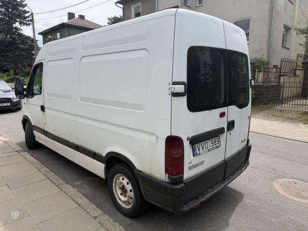 Balts Renault Master 2003 Viļņa, ar dzinēja tilpumu 2.19 L un nobraukumu 301 tūkst. km par 1700 €, foto 1 vietnē AUTOMOTO.COM.LV