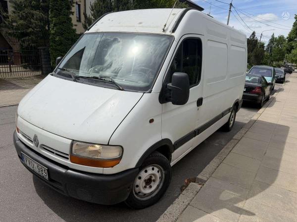 Balts Renault Master 2003 Viļņa, ar dzinēja tilpumu 2.19 L un nobraukumu 301 tūkst. km par 1700 €, foto 6 vietnē AUTOMOTO.COM.LV