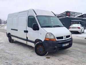 Balts Renault Master 2004 Viļņa, ar dzinēja tilpumu 2.50 L un nobraukumu 317 tūkst. km par 1850 €, foto  vietnē AUTOMOTO.COM.LV