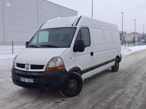 White Renault Master 2004 in Vilnius, with an engine capacity of 2.50 L and mileage of 317 thousand km for 1850 €, photo 2 on AUTOMOTO.COM.LV