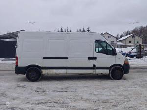 White Renault Master 2004 in Vilnius, with an engine capacity of 2.50 L and mileage of 317 thousand km for 1850 €, photo 3 on AUTOMOTO.COM.LV