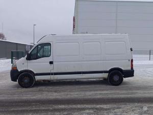 White Renault Master 2004 in Vilnius, with an engine capacity of 2.50 L and mileage of 317 thousand km for 1850 €, photo 4 on AUTOMOTO.COM.LV