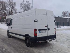 White Renault Master 2004 in Vilnius, with an engine capacity of 2.50 L and mileage of 317 thousand km for 1850 €, photo 6 on AUTOMOTO.COM.LV