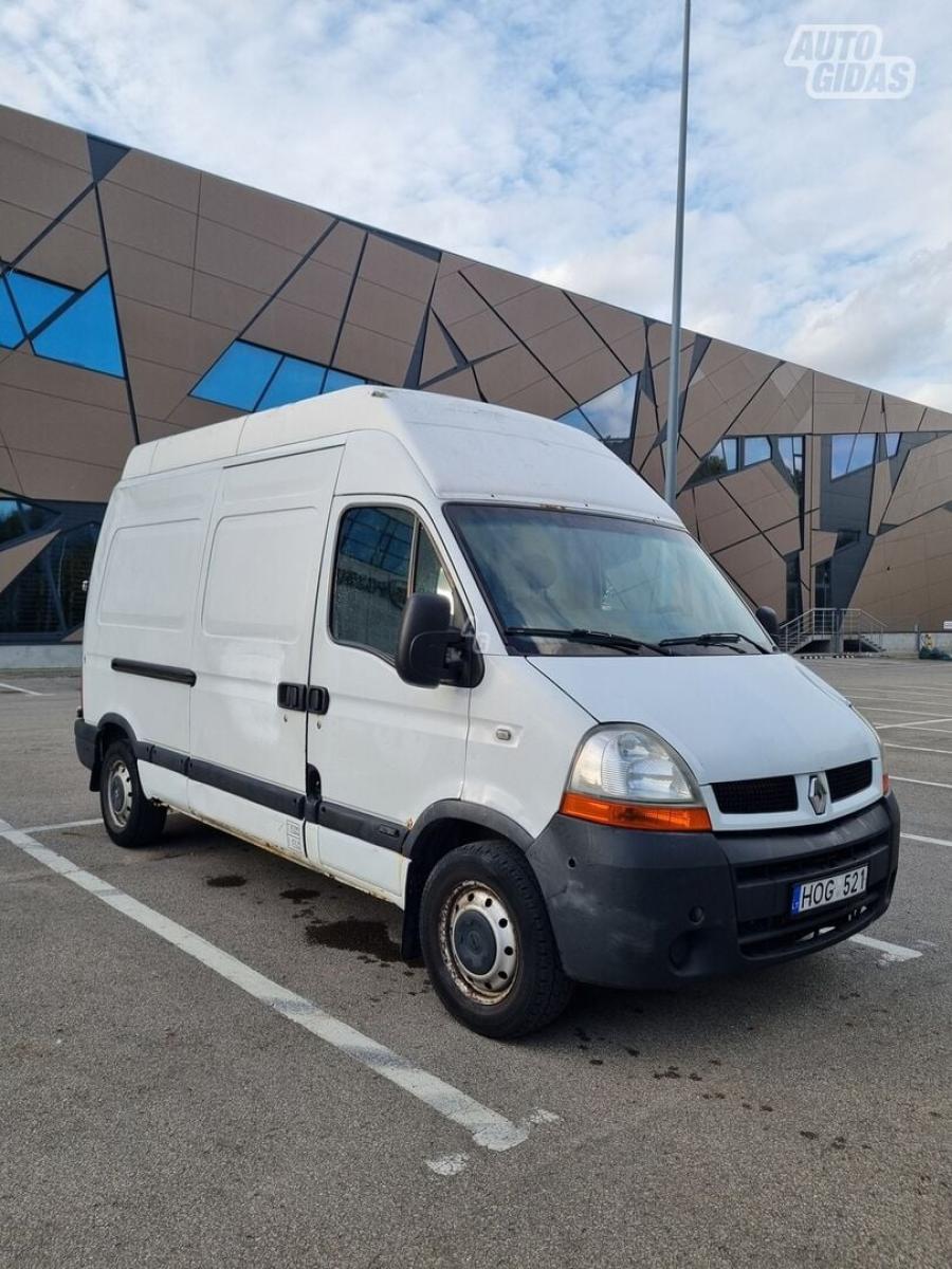 Balts Renault Master 2004 Šauļi, ar dzinēja tilpumu 2.50 L un nobraukumu 512 tūkst. km par 1700 €, foto 1 vietnē AUTOMOTO.COM.LV