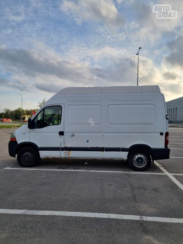 White Renault Master 2004 in Siauliai, with an engine capacity of 2.50 L and mileage of 512 thousand km for 1700 €, photo 7 on AUTOMOTO.COM.LV