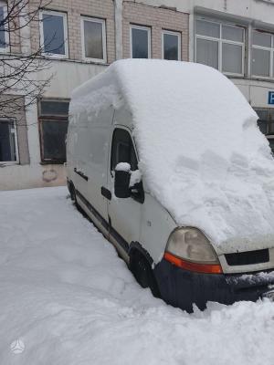 White Renault Master 2005 in Vilnius, with an engine capacity of 2.46 L and mileage of 420 thousand km for 2000 €, photo 2 on AUTOMOTO.COM.LV
