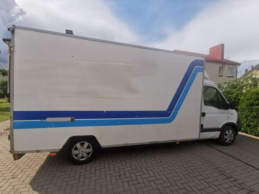 Balts Renault Master 2005 Šauļi, ar dzinēja tilpumu 2.46 L un nobraukumu 311 tūkst. km par 4500 €, foto 1 vietnē AUTOMOTO.COM.LV