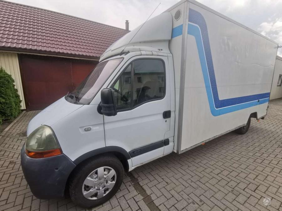 Balts Renault Master 2005 Šauļi, ar dzinēja tilpumu 2.46 L un nobraukumu 311 tūkst. km par 4500 €, foto 3 vietnē AUTOMOTO.COM.LV