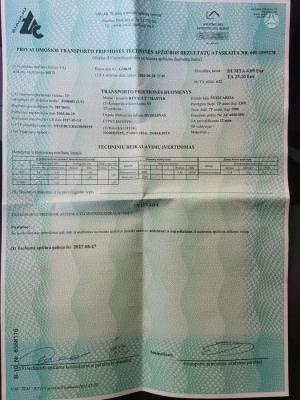 Balts Renault Master 2005 Šauļi, ar dzinēja tilpumu 2.46 L un nobraukumu 311 tūkst. km par 4500 €, foto 13 vietnē AUTOMOTO.COM.LV