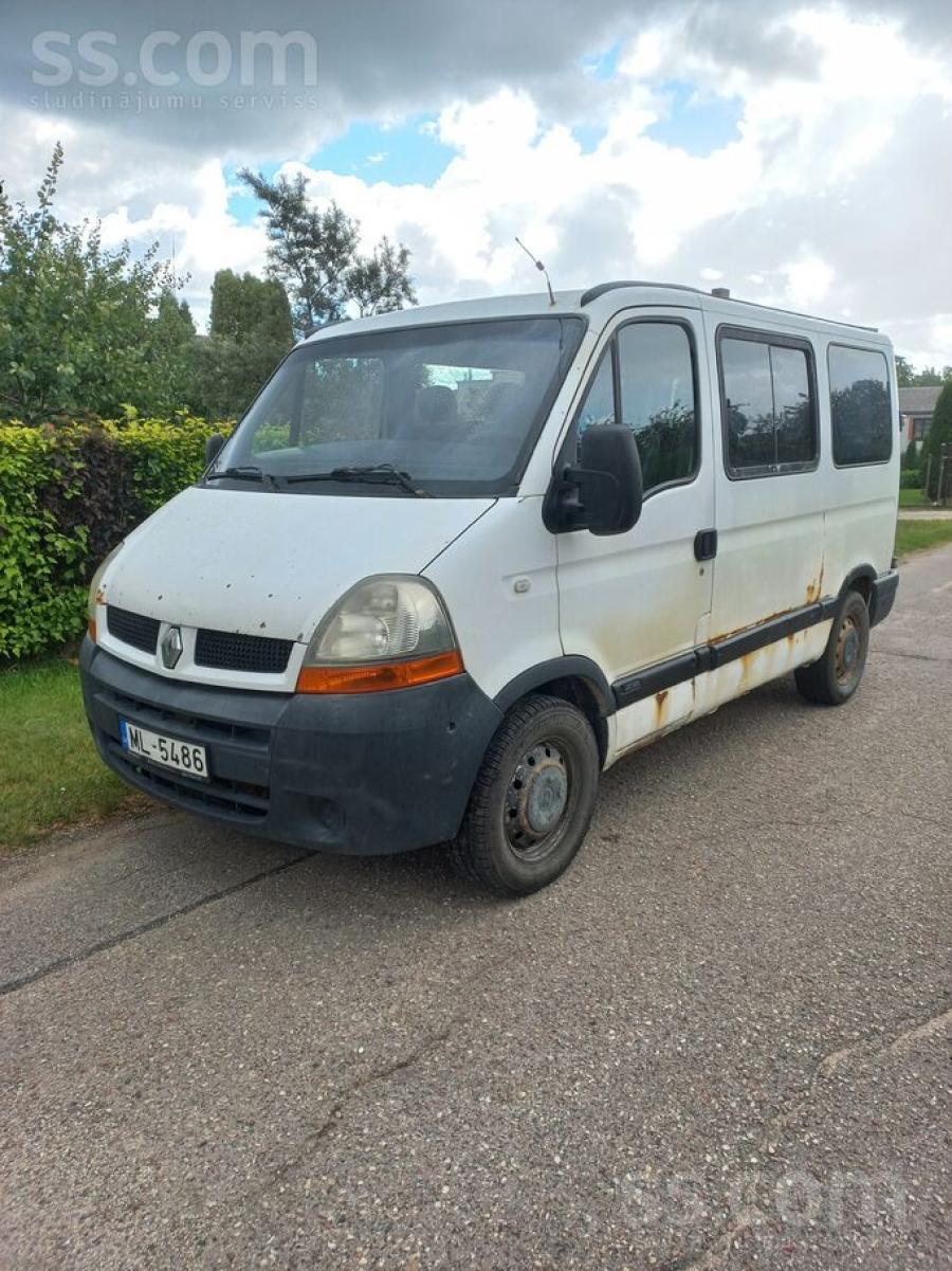 Balts Renault Master 2005 Talsi, ar dzinēja tilpumu 2.50 L un nobraukumu 345 tūkst. km par 1600 €, foto 1 vietnē AUTOMOTO.COM.LV