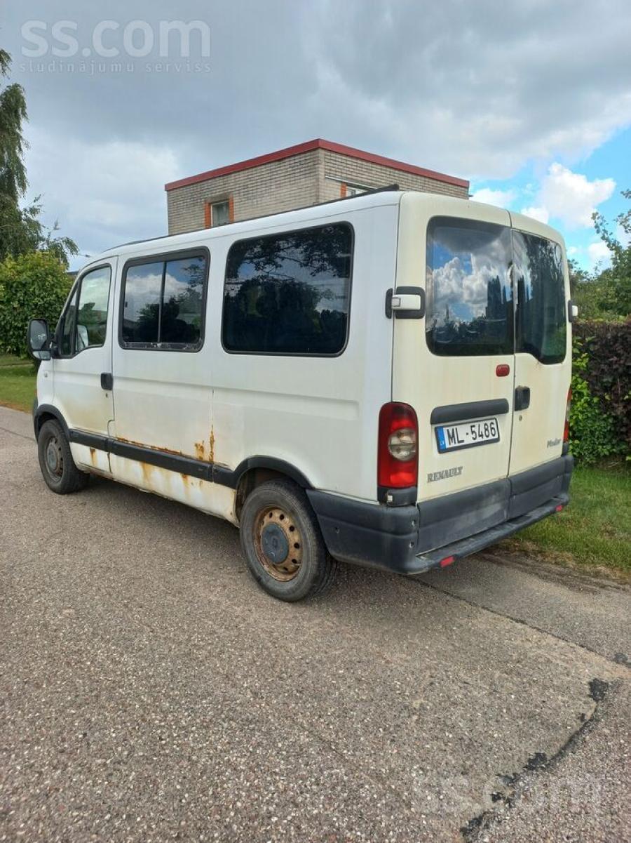 Balts Renault Master 2005 Talsi, ar dzinēja tilpumu 2.50 L un nobraukumu 345 tūkst. km par 1600 €, foto 4 vietnē AUTOMOTO.COM.LV