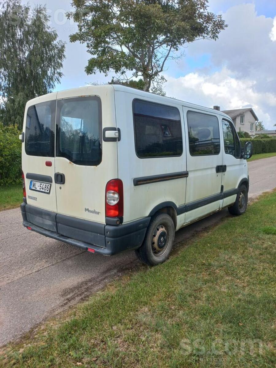 Balts Renault Master 2005 Talsi, ar dzinēja tilpumu 2.50 L un nobraukumu 345 tūkst. km par 1600 €, foto 5 vietnē AUTOMOTO.COM.LV