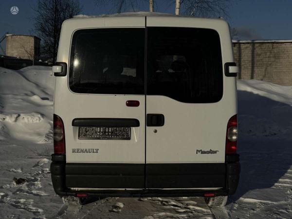White Renault Master 2006 in Vilnius, with an engine capacity of 1.87 L and mileage of 242 thousand km for 5490 €, photo 6 on AUTOMOTO.COM.LV