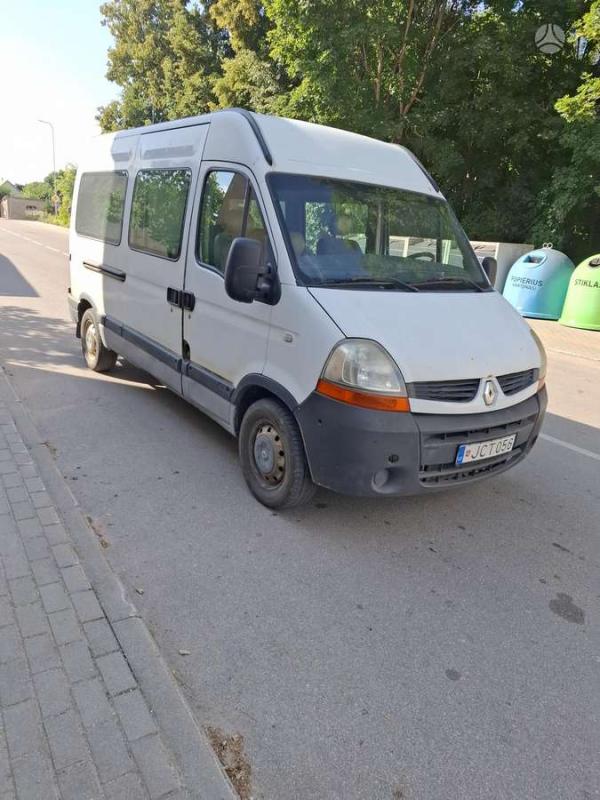 Белый Рено Мастер 2006 в Клайпеда, объемом двигателя 2.50 л и пробегом 345 тыс. км за 1700 €, фото 1 на AUTOMOTO.COM.LV