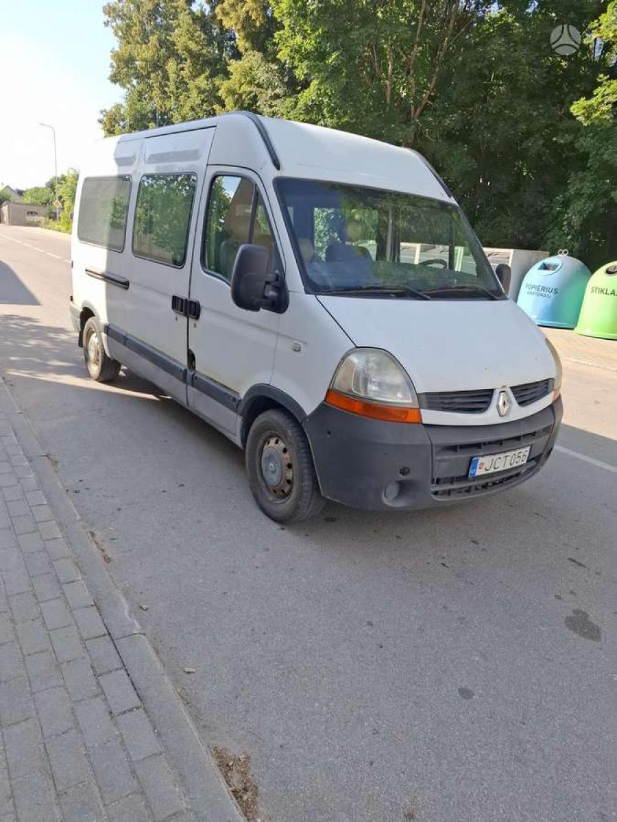 Balts Renault Master 2006 Klaipėda, ar dzinēja tilpumu 2.50 L un nobraukumu 345 tūkst. km par 1700 €, foto 1 vietnē AUTOMOTO.COM.LV